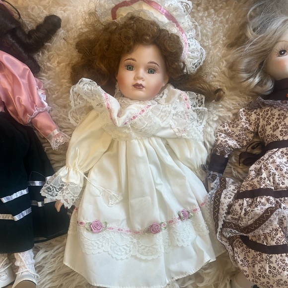 Heritage Mint | Toys | Charming Heritage Mint Collector Porcelain Dolls ...